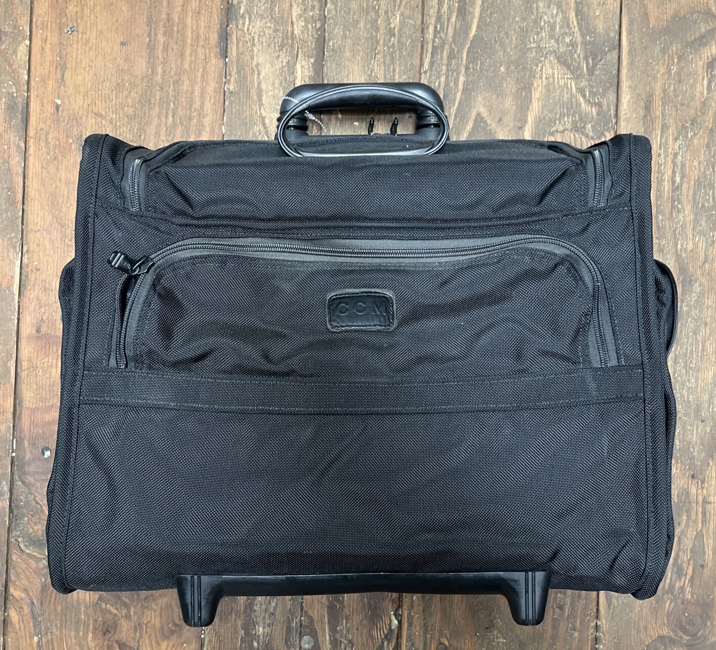 USA Vintage Tumi Made Black 18” Wheeled Carry On Pilot Flight Briefcase ...