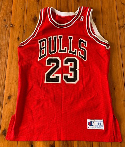 Champion Michael Jordan Chicago Bulls 44 NBA Authentic | eBay Australia