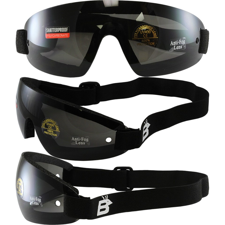 12 SKYDIVE GOGGLES SKYDIVING PARACHUTE 6 CLEAR 6 SMOKE LENS | eBay