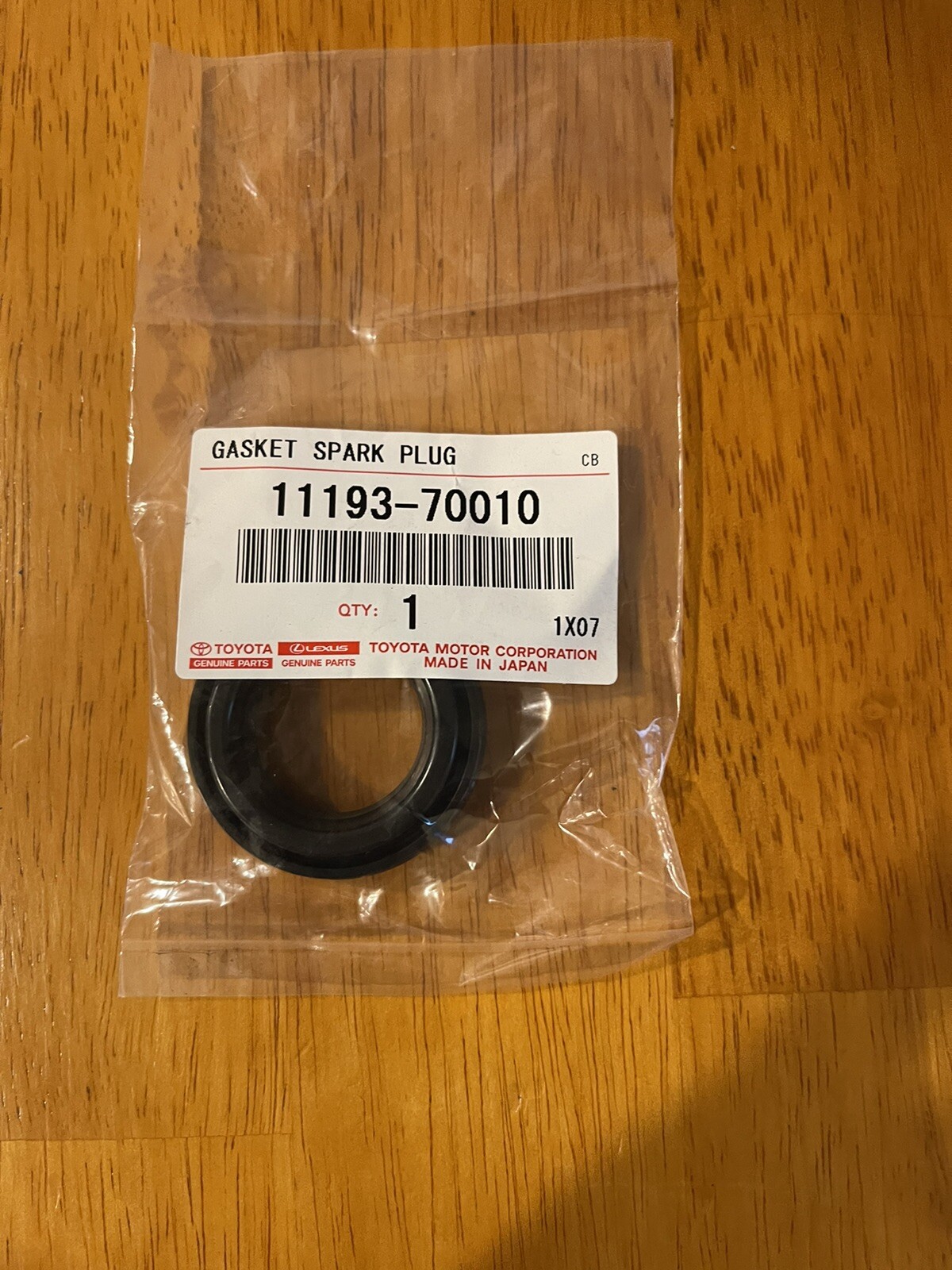11193-70010 Genuine Toyota Spark plug Tube Seal/Gasket | eBay