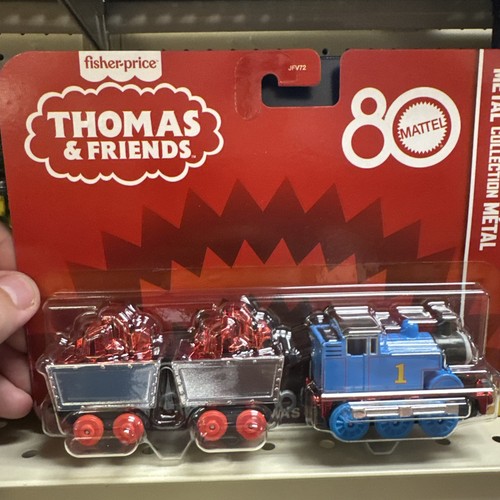 Mattel 80th Thomas & Friends Metal THOMAS 80th Anniversary In Hand ...