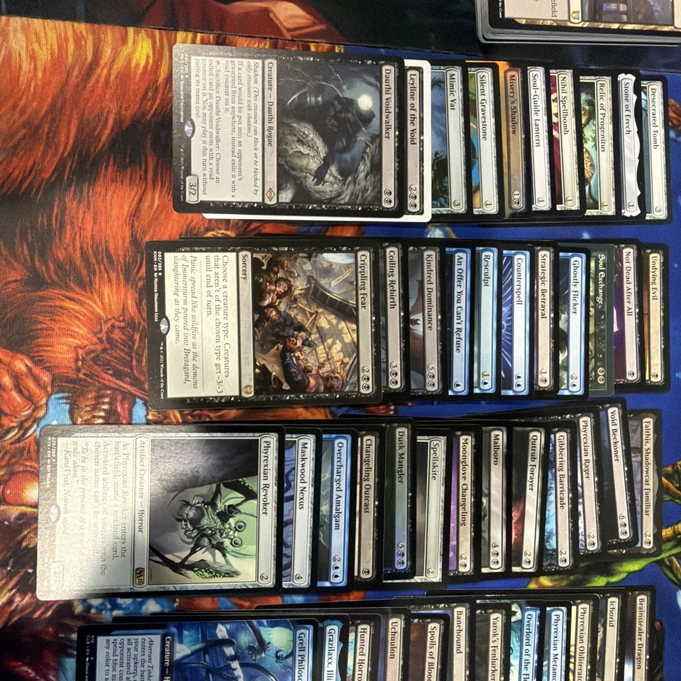 MTG Commander EDH Deck Umbris, Fear Manifest secret lair Custom horror ...