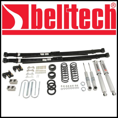 Belltech 3-4" Front 5" Rear Lowering Kit w/Shocks 04-12 Colorado Canyon ...