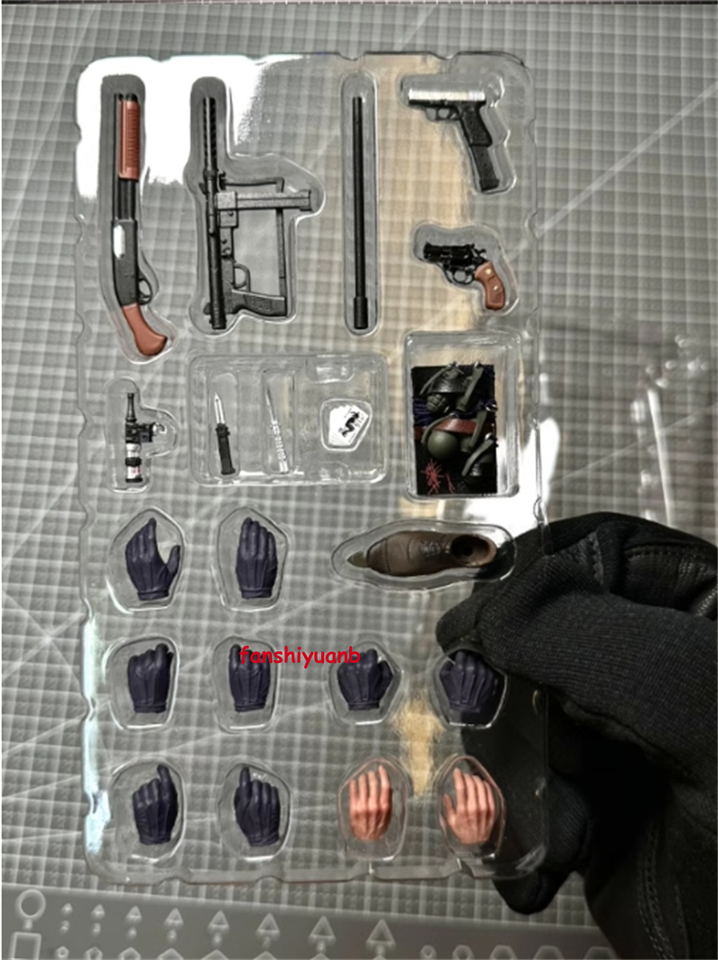 Filix Toys The Joker 1/12 Scale Full Set w/ 2 Heads 6'' Action Figure ...