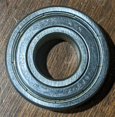 New Genuine NTN Radial Deep Groove Ball Bearing, 6203Z | eBay