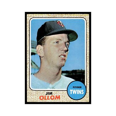 1968 Topps Jim Ollom Twins #91 | eBay