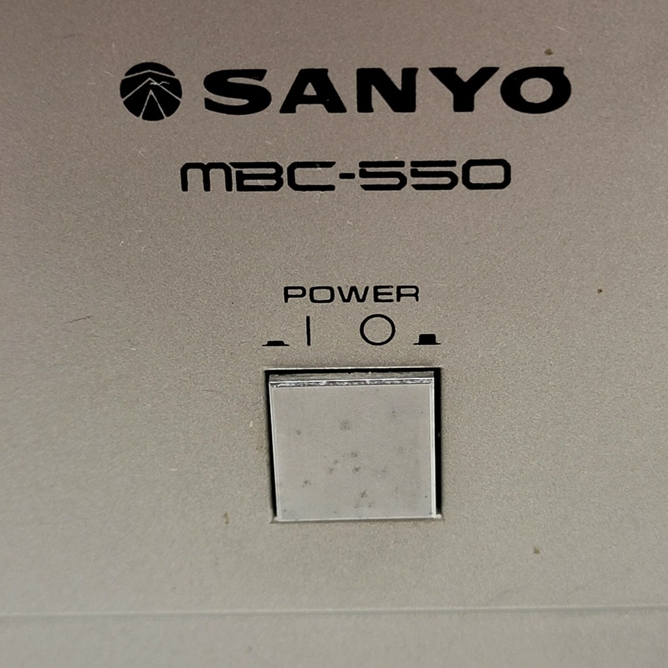 Vintage Sanyo MBC-550 IBM Personal Computer Clone Dual Floppy Drives ...
