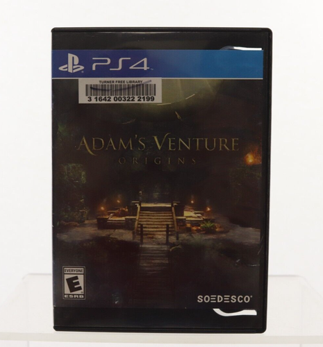 Adam's Venture Origins PlayStation 4 PS4 Ex Library | eBay