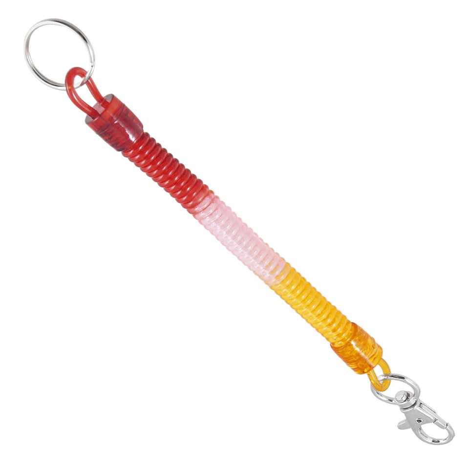 Lobster Hook Spring Coil Keyring Keychain Key Chain Strap Rope Red Pink ...