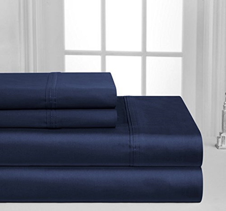 Luxurious Collection 1000TC Egyptian Quality Cotton Milano Solid Sheet ...