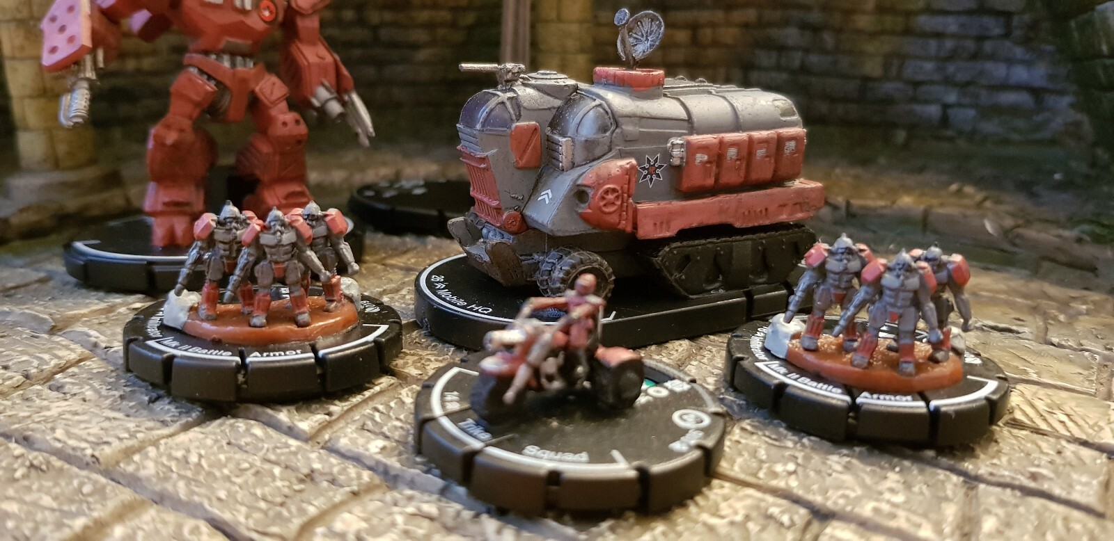MECHWARRIOR DRAGONS FURY BATTLEFORCE BATTLETECH WIZKIDS D&D 40k CRIMSON ...