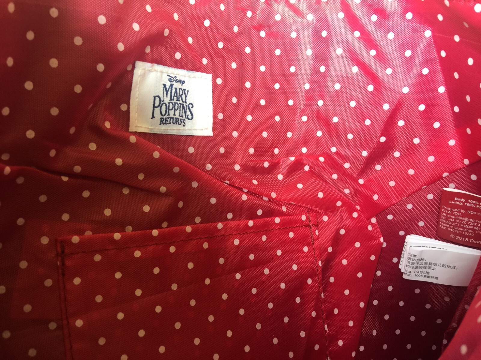 Disney Mary Poppins Returns Tote Bag | eBay Australia
