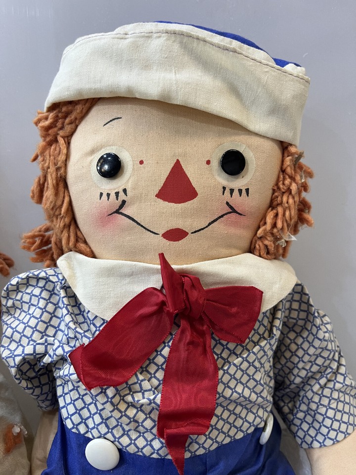 Johnny Gruelle's Georgene Novelties Raggedy Ann & Andy Dolls | eBay