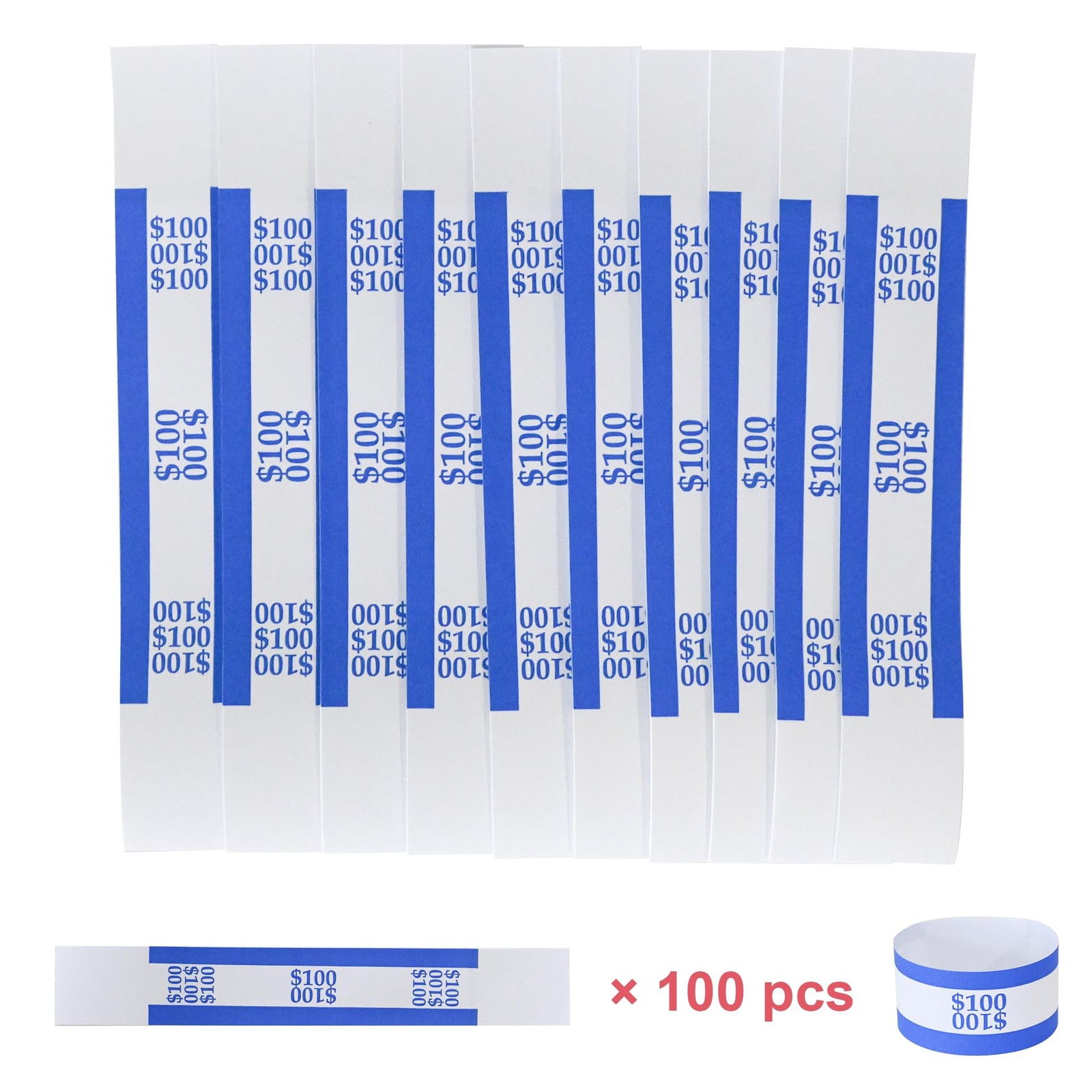 Currency Straps – Bill Wrappers, Money Bands to Organize Bills, ABA ...
