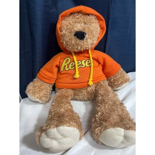 Collectible Reece’s Peanut Butter Cups Teddy Bear with Reece’s Hoodie ...