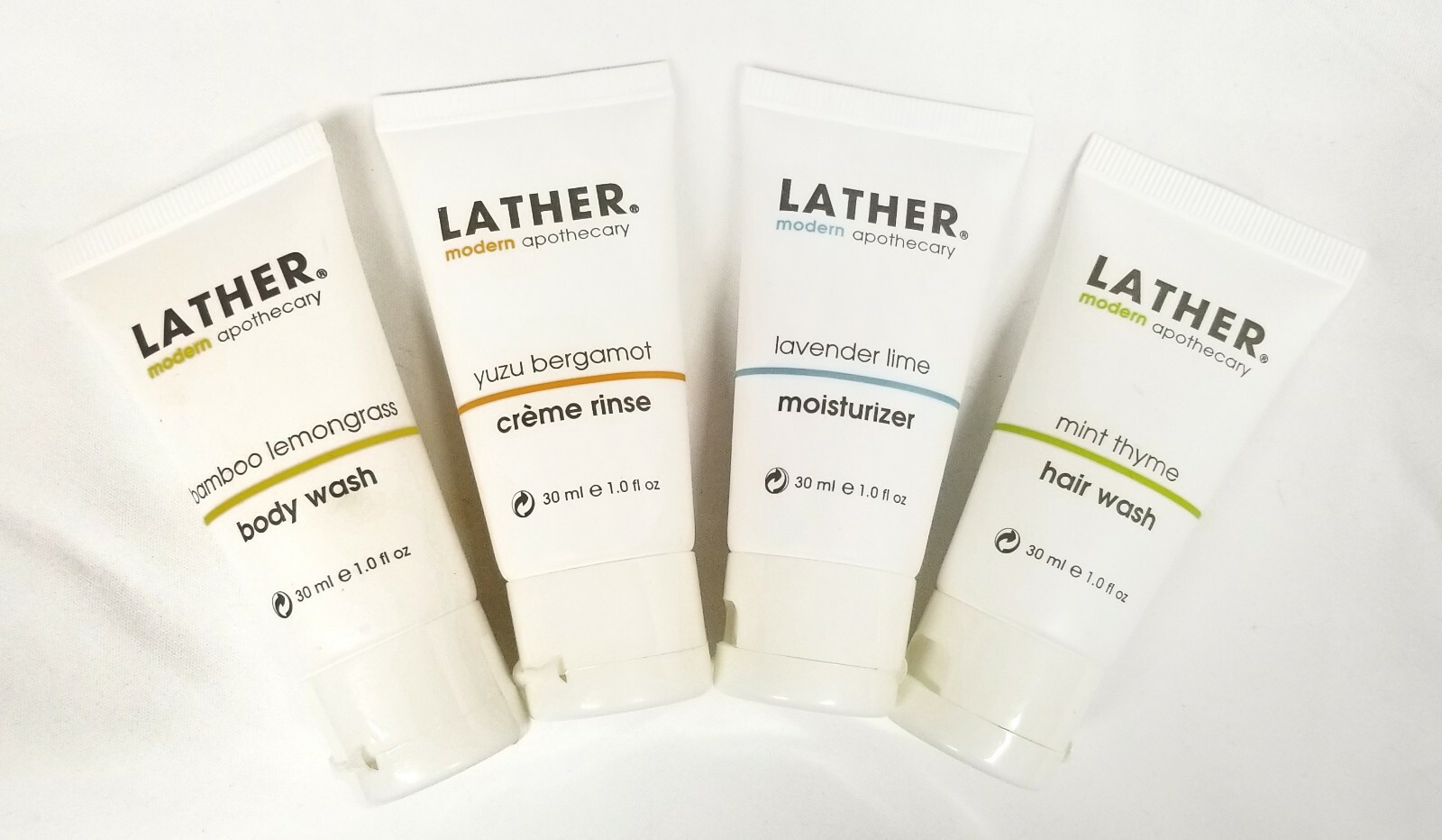 LATHER Modern Apothecary Hair Wash Shampoo Creme Rinse Body Wash ...