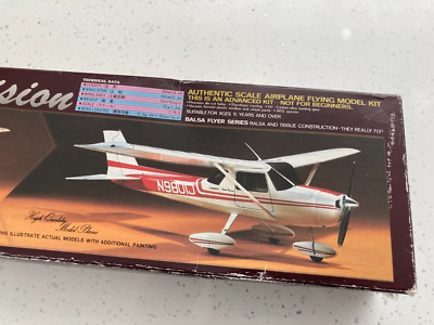 Cessna 150 - Omni Vision Airplane Flying Model Kit - Balsa, Styrofoam ...
