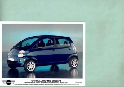 photo de presse / press photo original Mini Spiritual Too concept 03/ ...