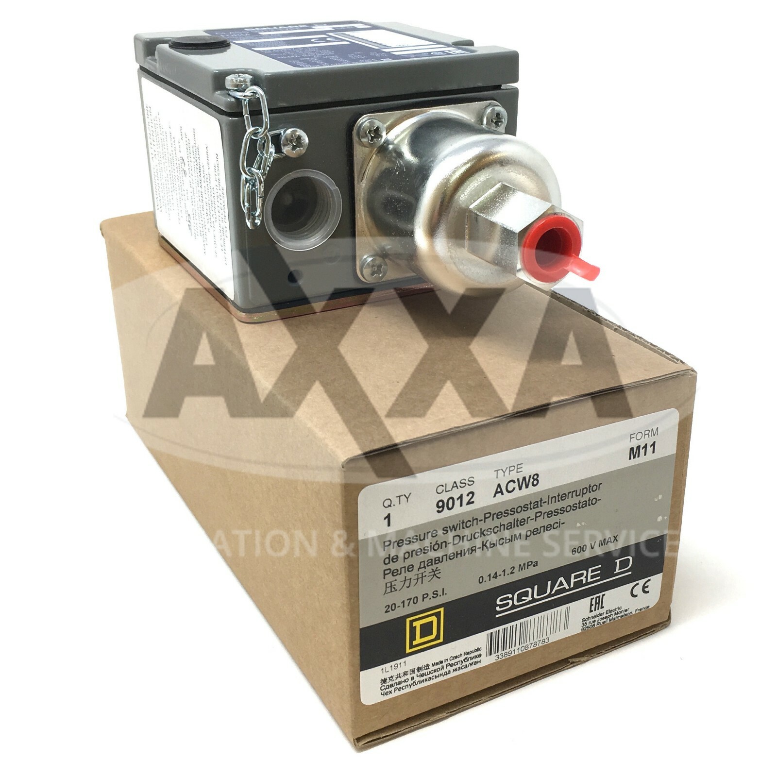 Pressure switch 9012-ACW-8-M11 Square D 9012 ACW8 M11 ACW8M119012 | eBay