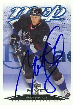 Marek Malik autographed Hockey Card (Vancouver Canucks) 2003 Upper Deck ...