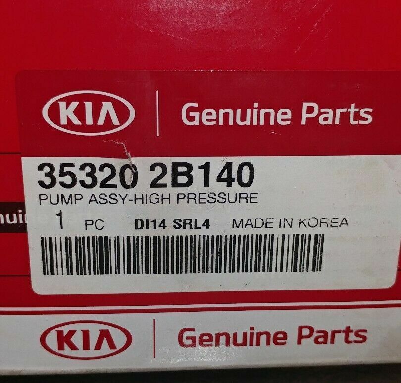 85b105 Fuel Injection Pump 2014 Kia Rio 1.6 353202B140 for sale online ...