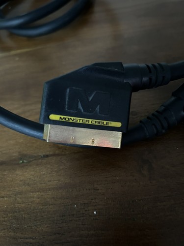 MONSTER STANDARD 2M CABLE SV1 SCART - GOLD PLATED CONNECTORS | eBay