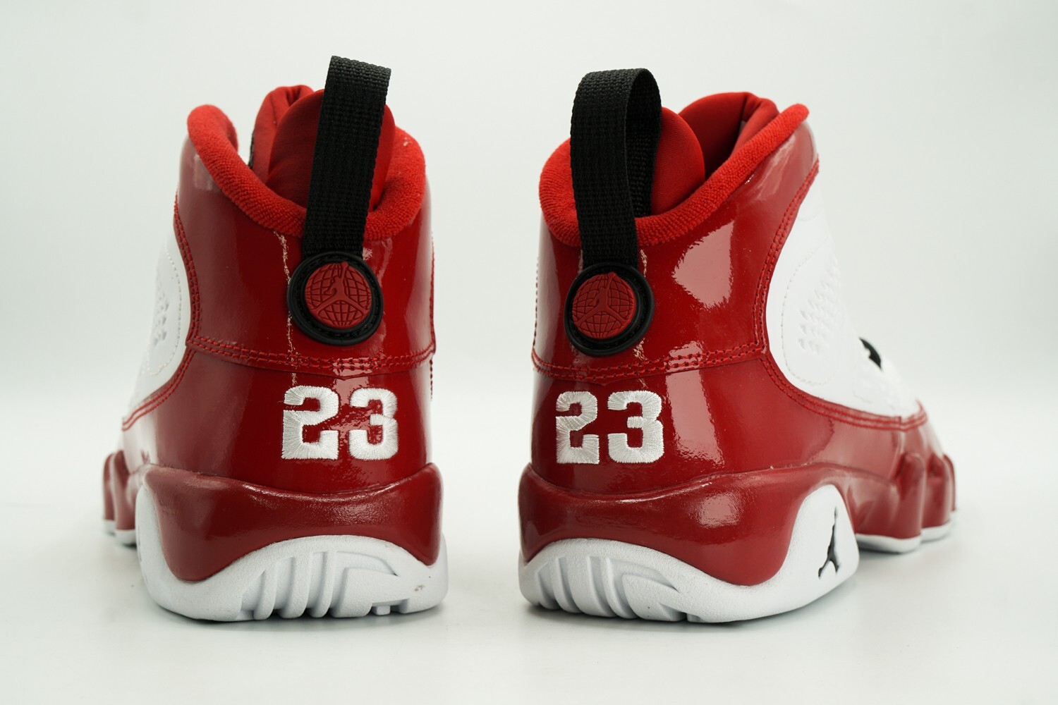 AIR JORDAN 9 IX RETRO GS NEW SIZE 7Y WHITE BLACK GYM RED 302359 160 | eBay