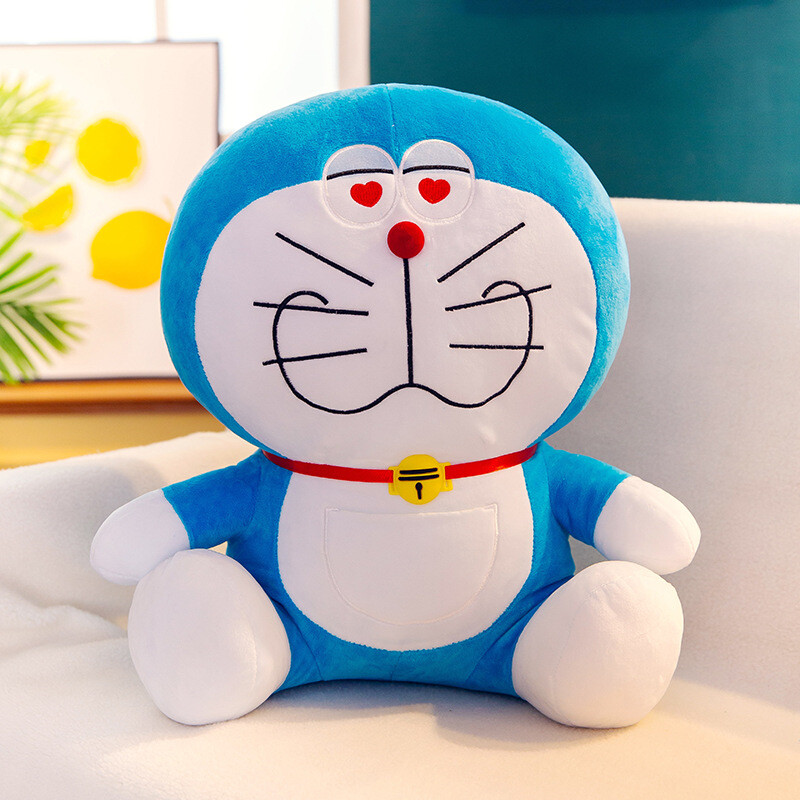 Anime Doraemon Plush Toys Throw Pillow Soft Stuffed Doll Gift 25/35/50 ...