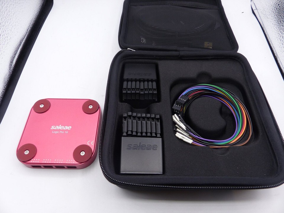 SALEAE LOGIC PRO 16 RED 16-CHANNEL LOGIC ANALYZER | eBay