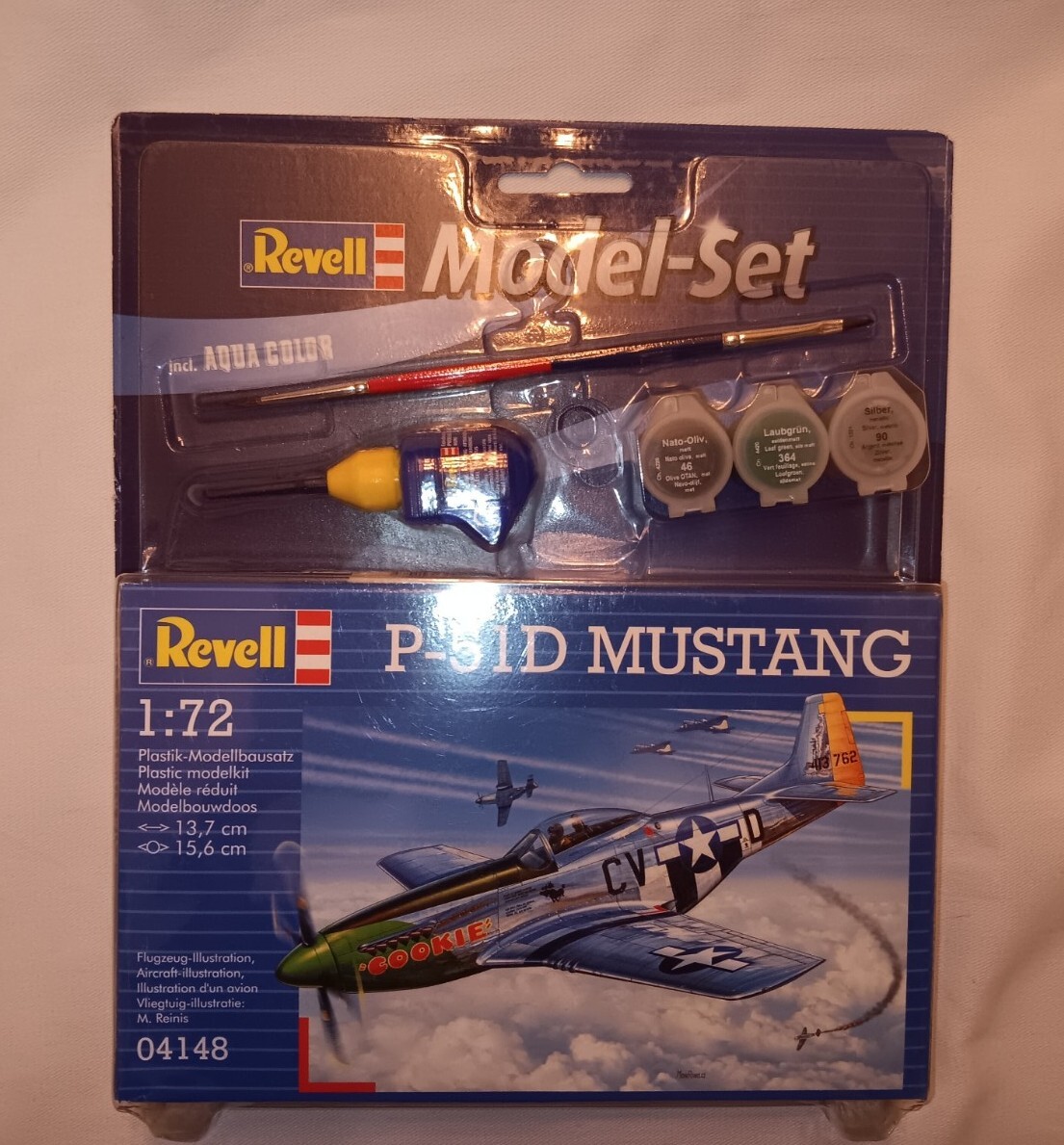 1/72 REVELL 04137; North American P-51B MUSTANG 112 Sqn RAF, 26th FS ...
