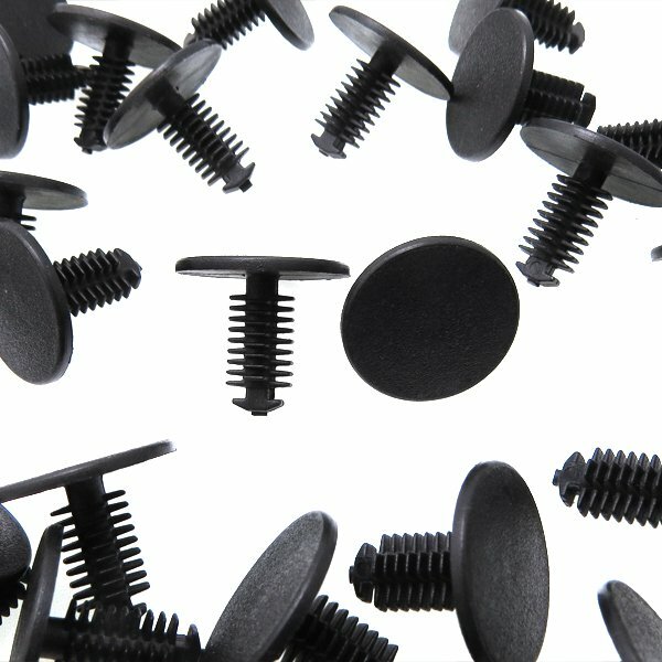 25 Fits 7mm Hole Fir Tree Push Type Clip Nylon Fastener For GM For GMC ...