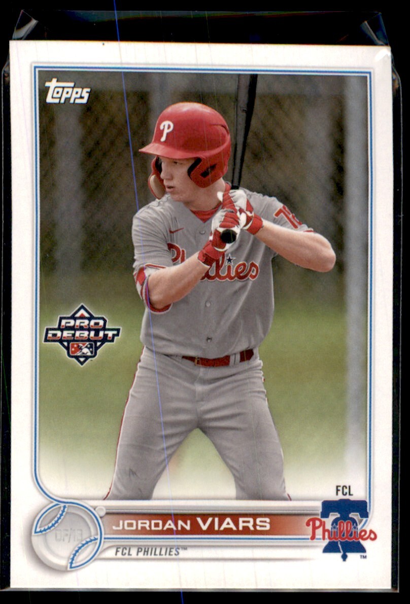 2022 TOPPS PRO DEBUT JORDAN VIARS FCL PHILLIES #PD-99 | eBay