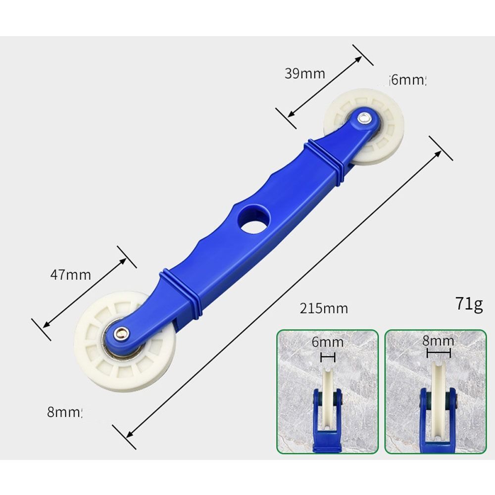 Plastic U-Groove Wheels Roller Mounted Strip Channel Roller | eBay
