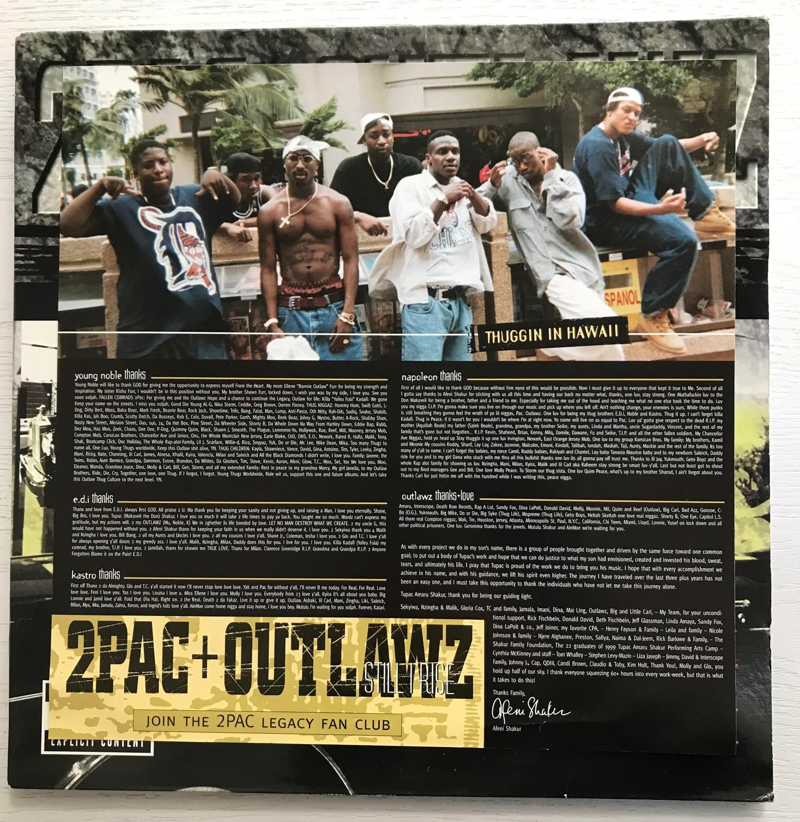 2pac Still I Rise Album Cover