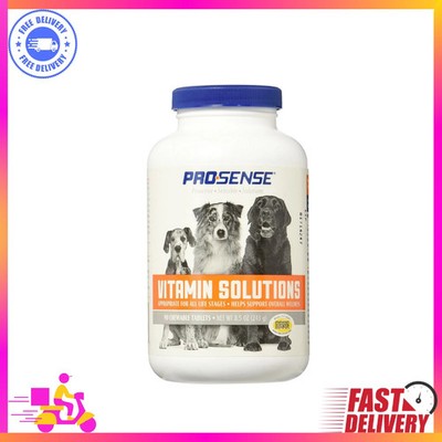 ProSense Vitamin Solutions 90 Count, Chewable Tablets for Dogs, Helps ...