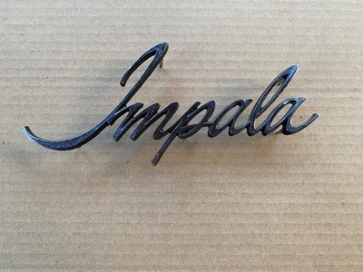 1971 1972 1973 Chevrolet Impala Script Emblem | eBay