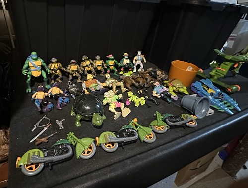 Teenage Mutant Ninja Turtles- Lot Of Mixed Figures And Accessories ...