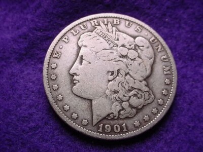 1901 MORGAN DOLLAR GREAT KEY DATE COIN!!! #44 | eBay
