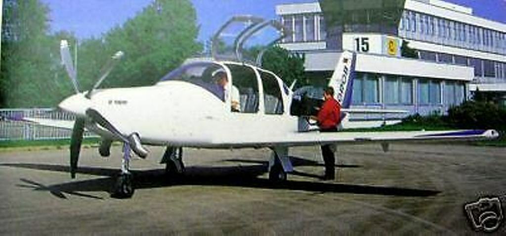 G-140TP Grob Turbopop G140TP Airplane Wood Model Big | eBay