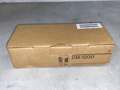 NEW - TOA Electronics DM-1200 Handheld Cardioid Dynamic Microphone | eBay