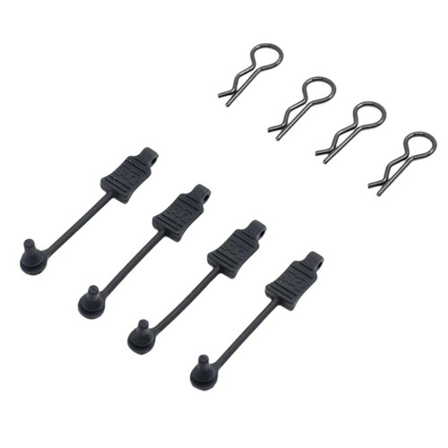 4Pcs Plastic RC Car Body Clips Retainer for Arrma Big Rock 1/7 1/8 RC ...