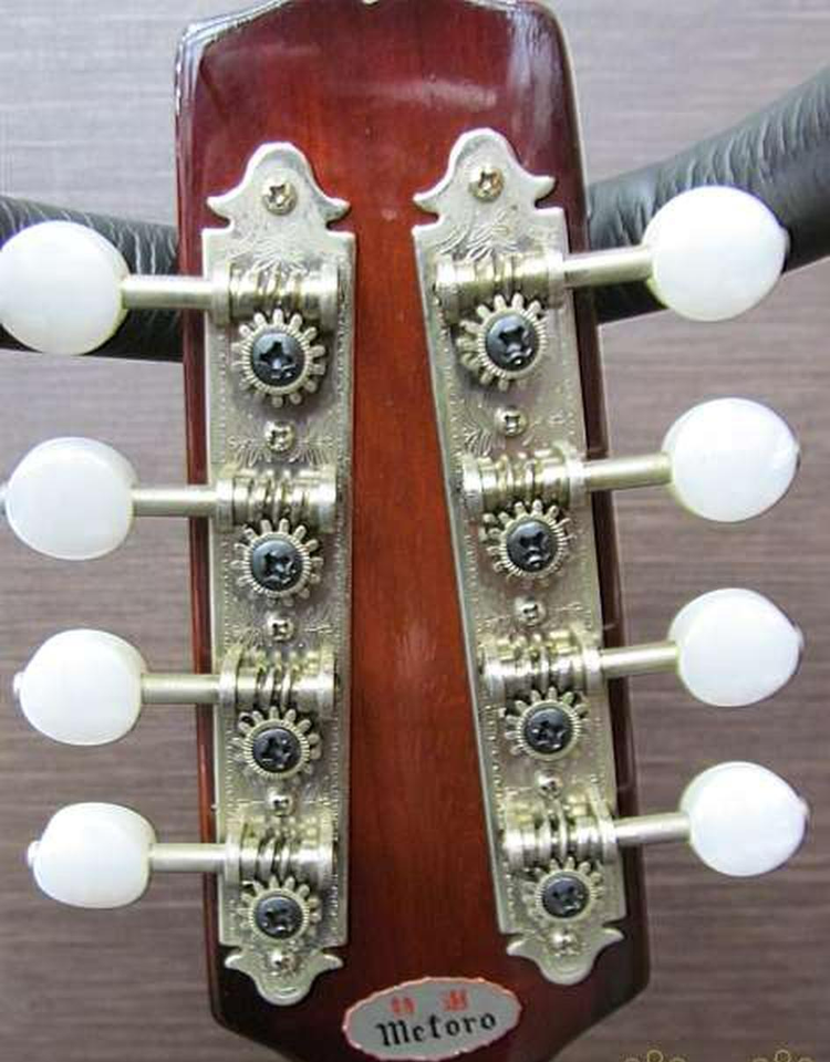 Vintage KASUGA flat mandolin 8 string M-30 maintenance required no case ...