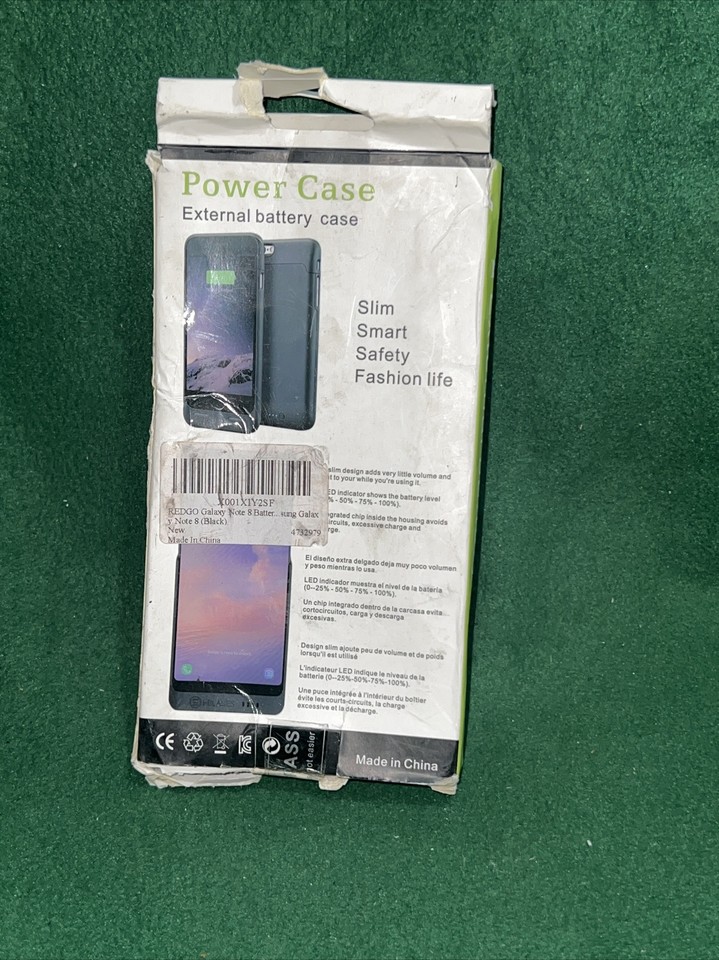 6500mAh External Battery Charger Case Power Bank Cover For Android Type ...