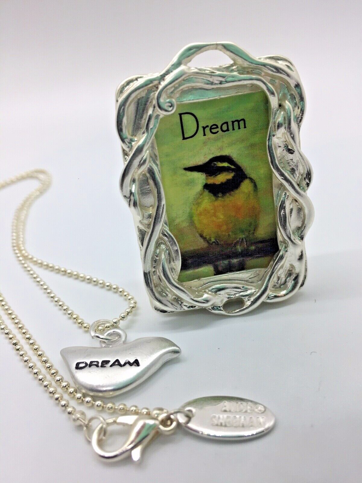 Wishnest Dream Box & Bird Pendant NIB, Demdaco by Alise Sheehan, Bird ...