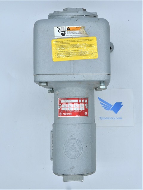 Appleton 3-wire 4-pole 60a Delayed Action Receptacle CESD6034 for sale ...