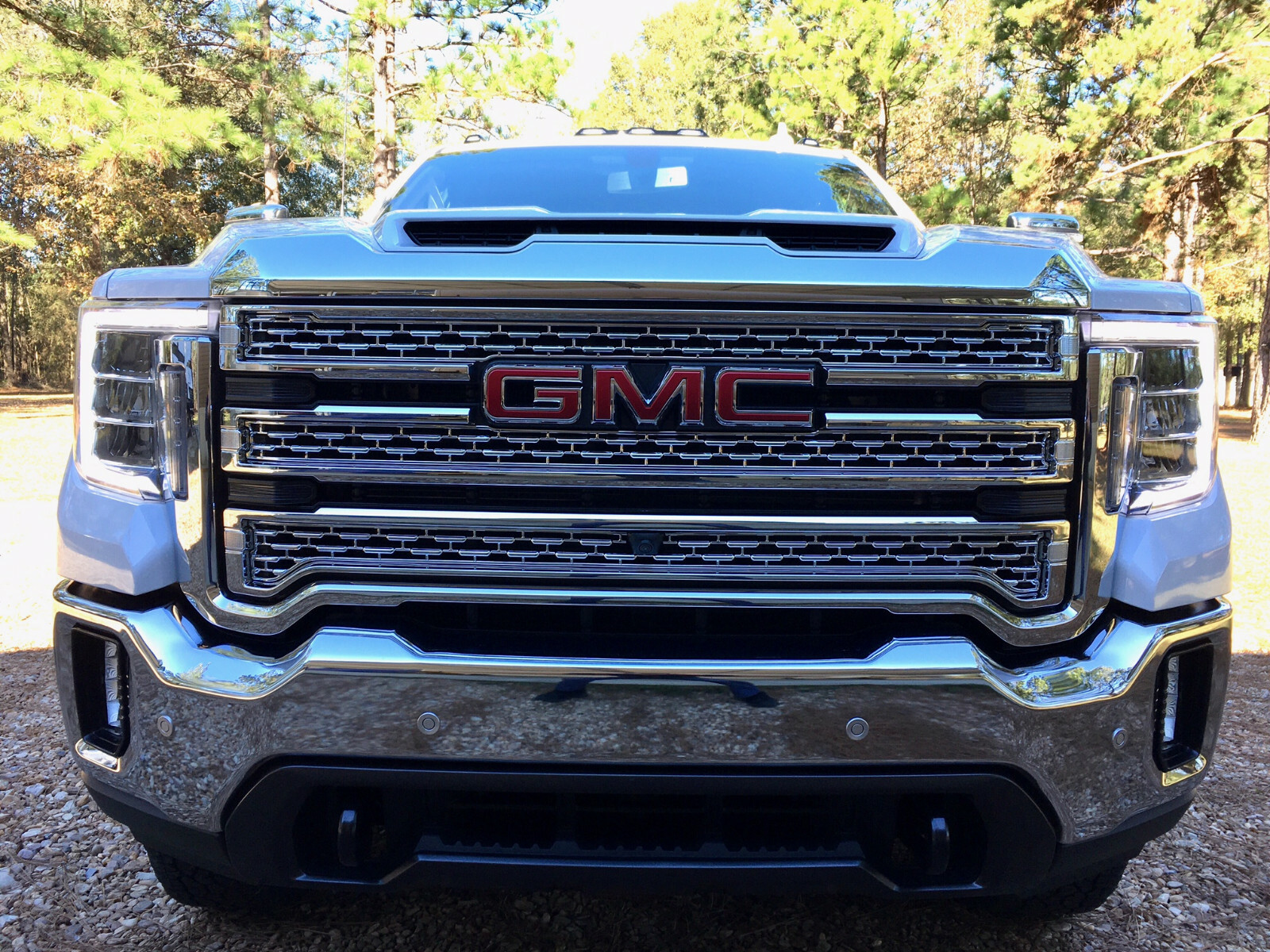 2020-2023 GMC Sierra 2500 3500 HD black grille insert mesh grill ...