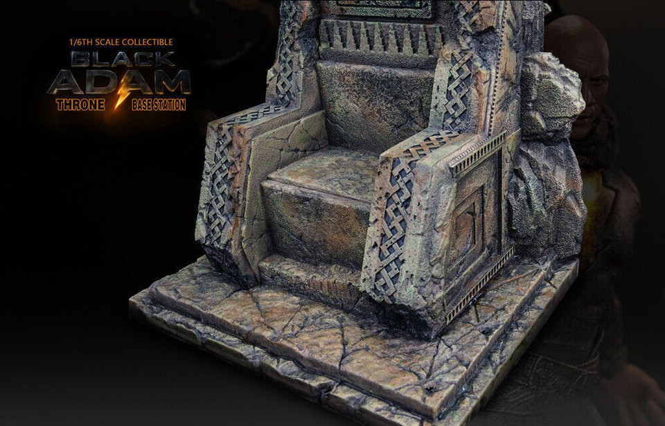 Black Adam Throne 1:6 Scale Resin Throne Base Model for 12in. Figure ...