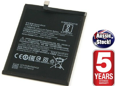 BN36 New Replacement Battery BN36 for Xiaomi Mi6X MI 6X A2 MiA2 |100% ...