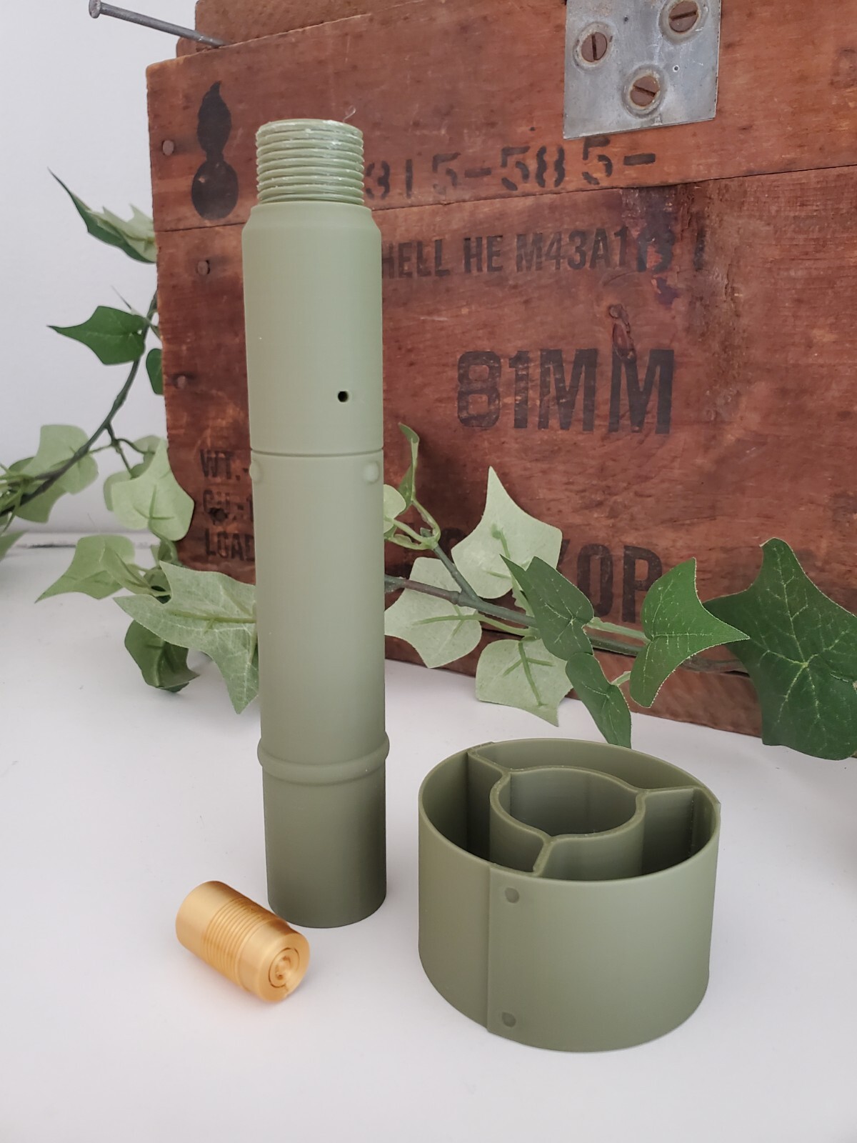 FAKE M9A1 WW2 Era 48mm HEAT Rifle Grenade - Accurate Size Plastic ...