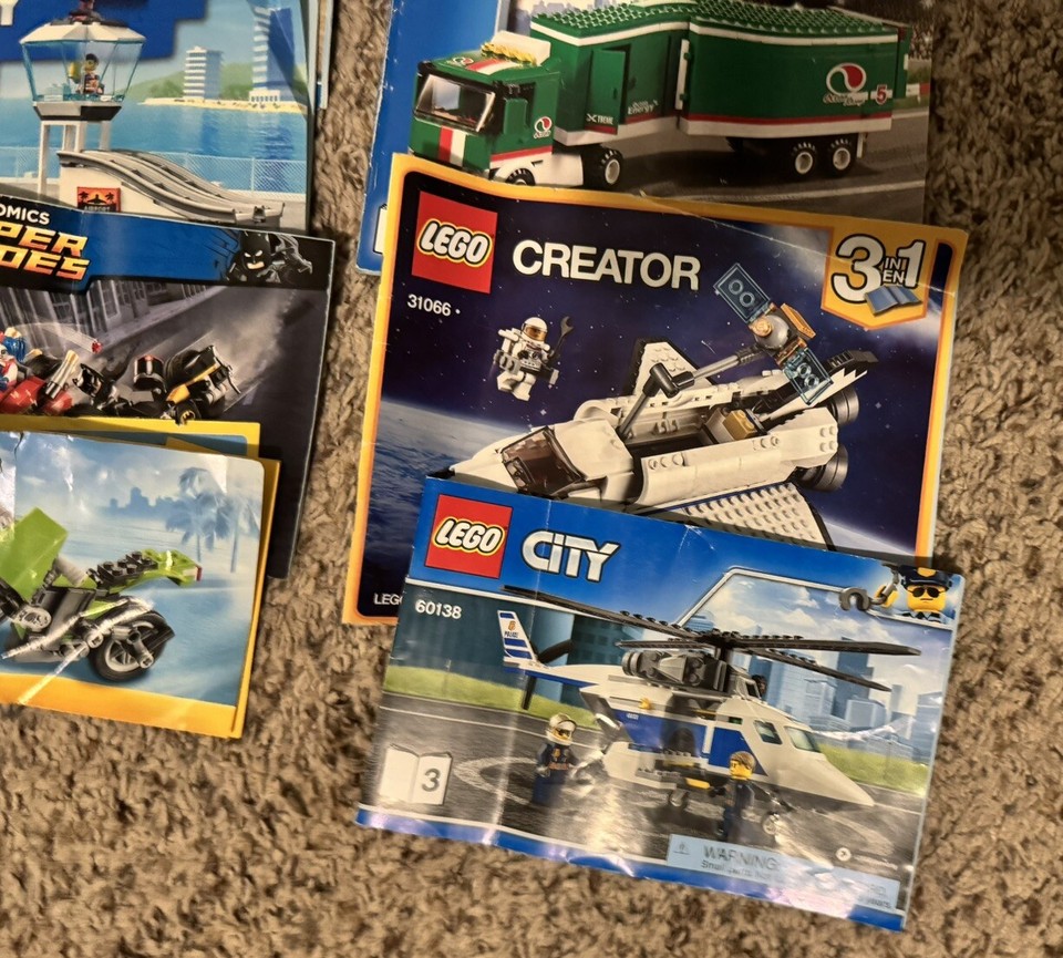 Lot Of 45 Lego Set Instructions | eBay